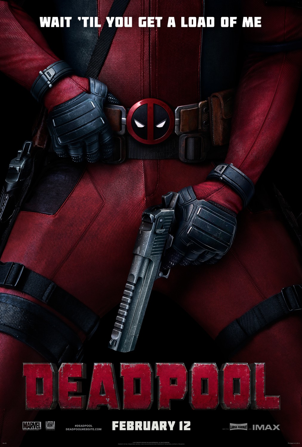 New Poster For Deadpool - blackfilm.com