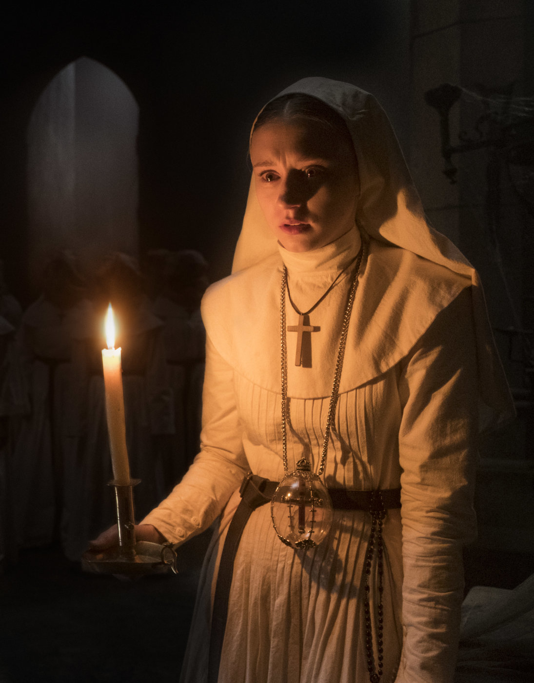 Speaking With The Nun's Taissa Farming and Demián Bichir - blackfilm.com
